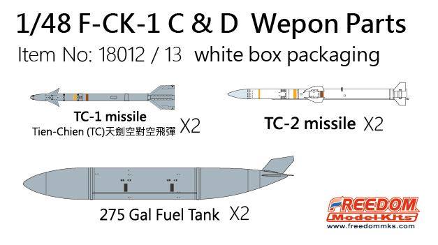 FREEDOM MODEL ROCAF F-CK-1D IDF Ching-kuo 18013 - 1/48- Check-six Models – Check-Six-Models