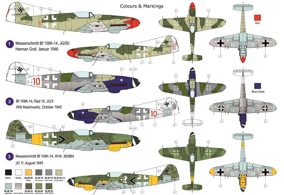AZ Model Bf 109K-14 Late AZ7850-1/72-Check-Six Models – Check-Six-Models