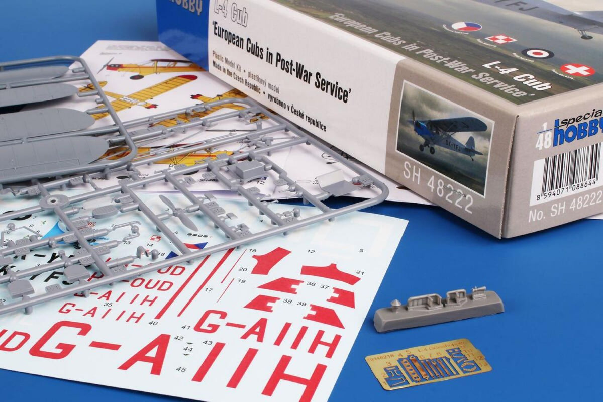 SPECIAL HOBBY L-4 ‘Cub in Post War Service’ SH48222-1/48-Check-six ...