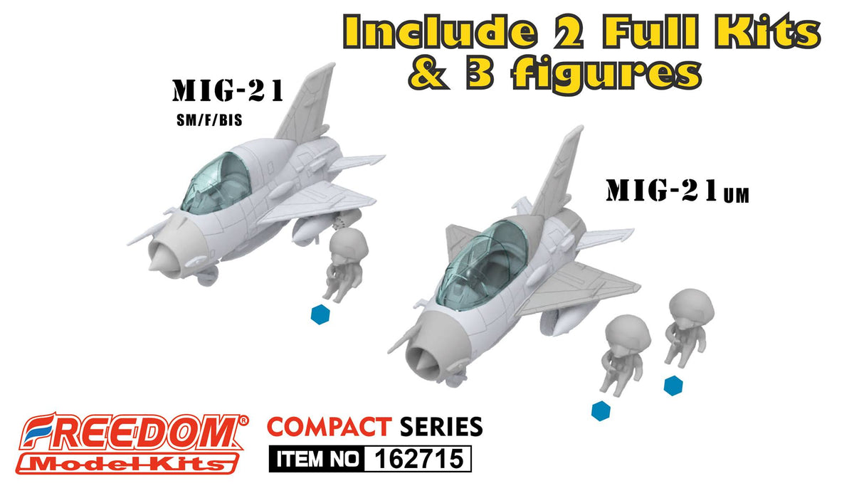 FREEDOM MODEL Compact series MIG-21 SM/F/BIS & MIG-21 UM 162715 - Egg ...