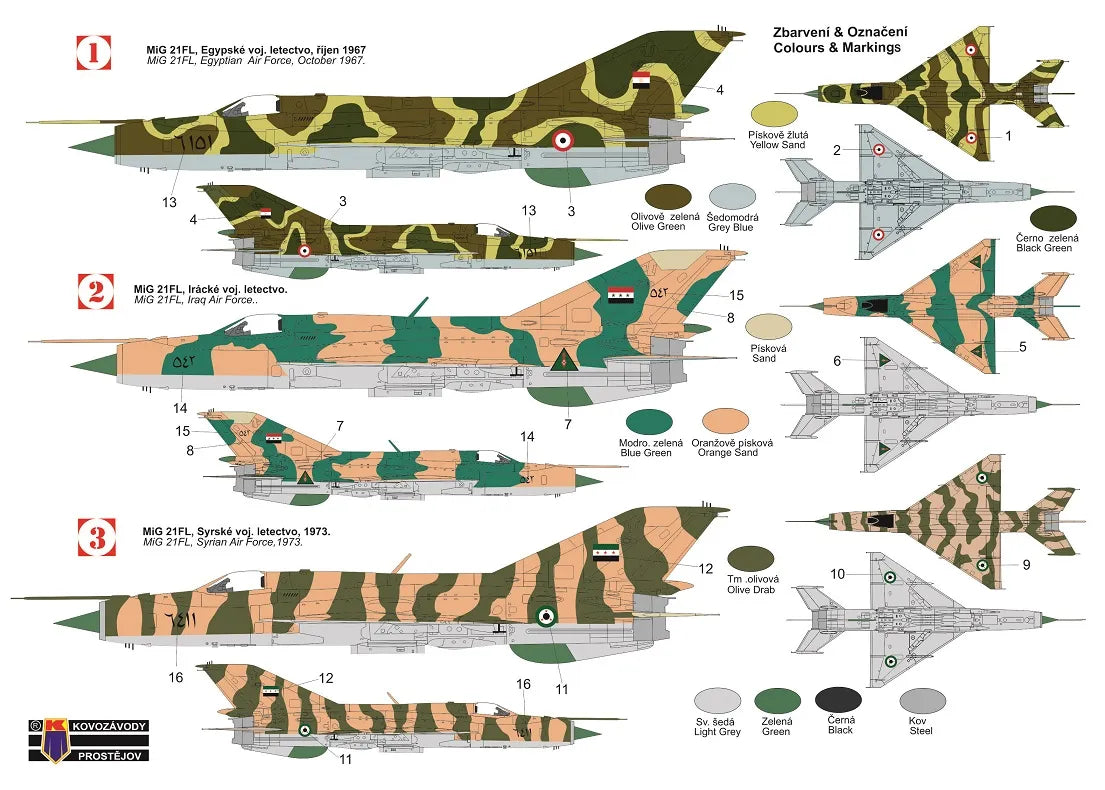 KP Models MiG-21FL At War KPM0368-1/72- Check-six Models – Check-Six-Models