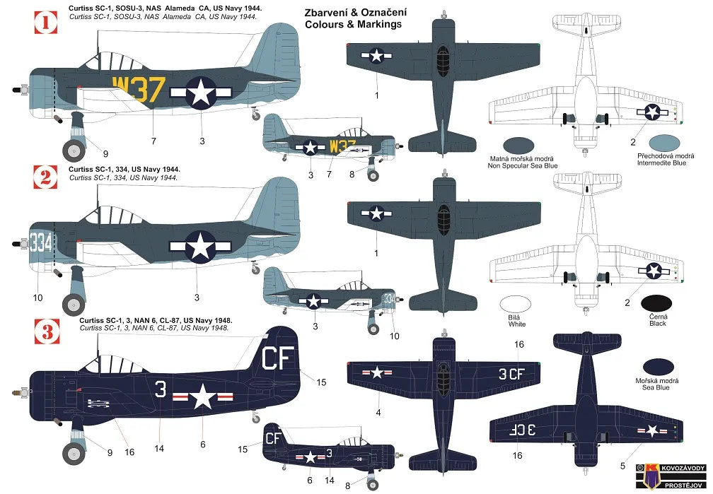 KP Models SC-1 Seahawk wheels KPM0376-1/72-Check-Six Models – Check-Six ...