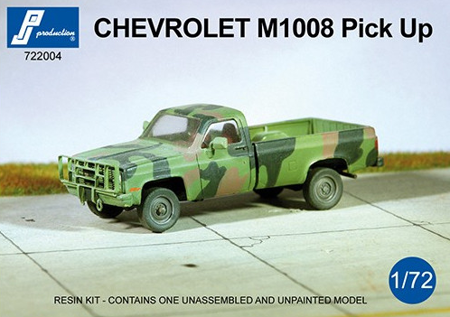 PJ Production Chevrolet M 1008 Pick up 722004 - 1/72 - Check-Six Models ...